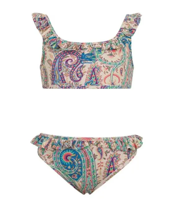 Etro Bikini With Paisley Print