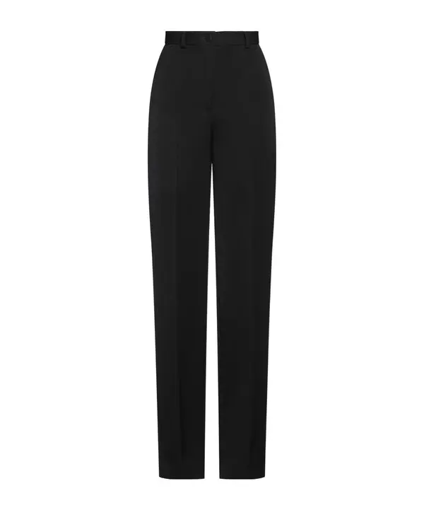 Dolce & Gabbana Solid Color Casual Trousers