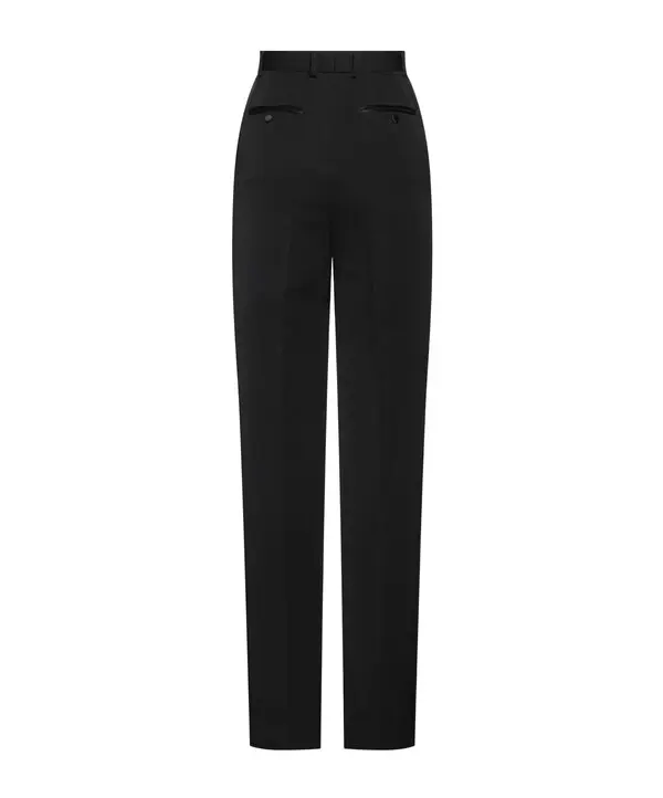 Dolce & Gabbana Solid Color Casual Trousers
