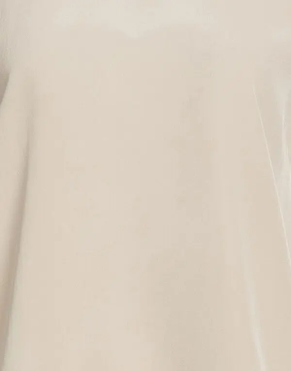 Brunello Cucinelli Sleeveless Turtleneck Top With Embellished Detachable Application - Nude