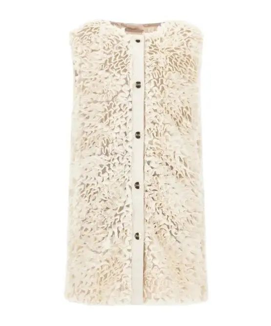 Herno Gathered Georgette Coat