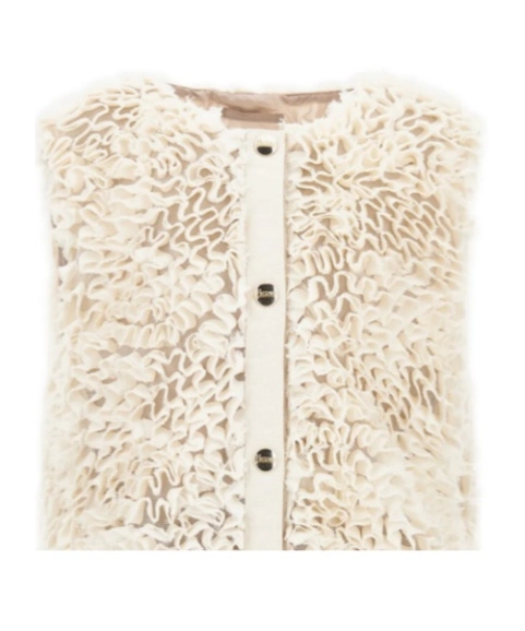 Herno Gathered Georgette Coat