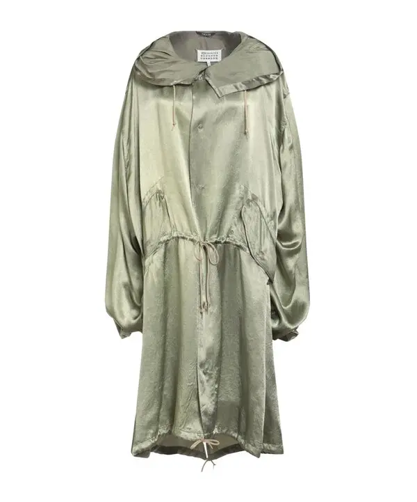 MAISON MARGIELA Lightweight Hooded Trench Coat