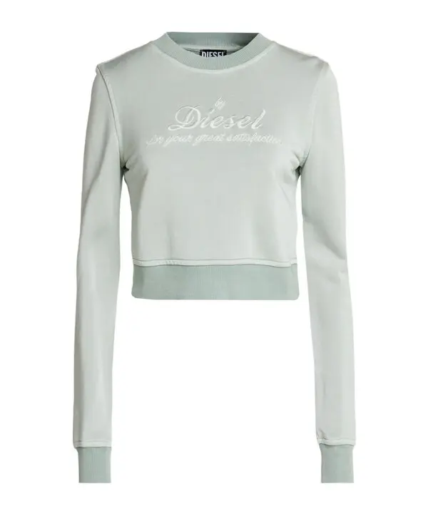 DIESEL® Solid Color Fleece Sweatshirt