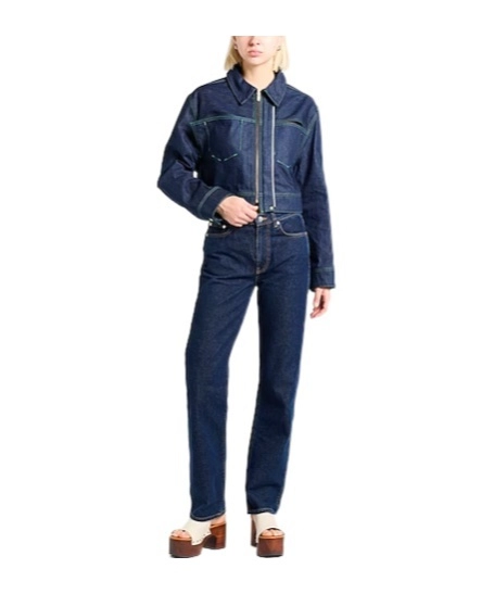 Jacquemus Dark Wash Denim Jacket