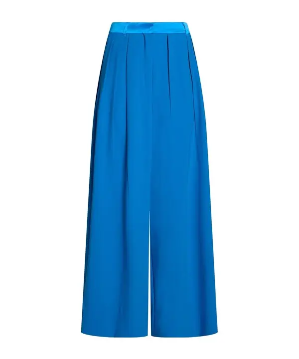Max Mara Solid Color Wide-leg Trousers
