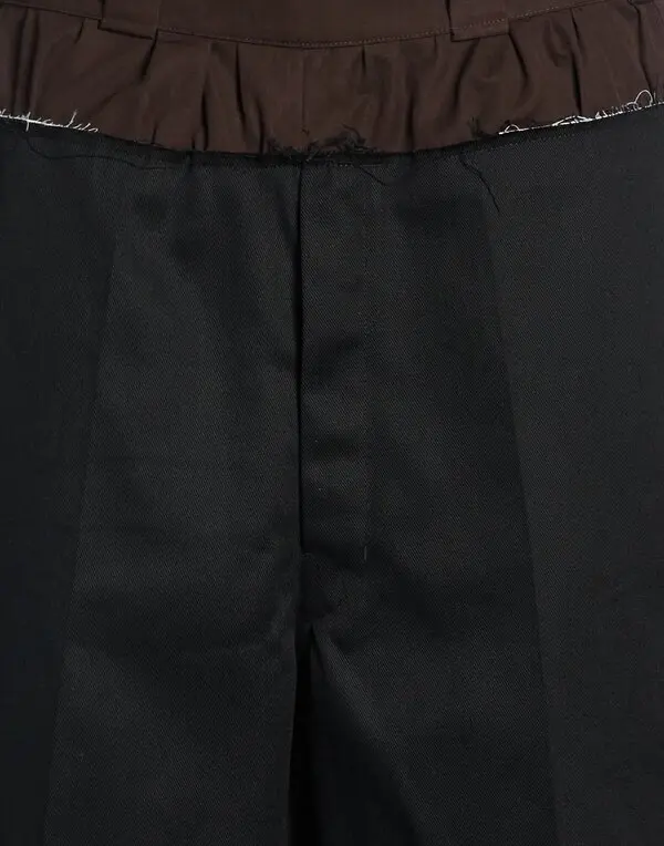MAISON MARGIELA Two-tone Gabardine Bermuda Shorts