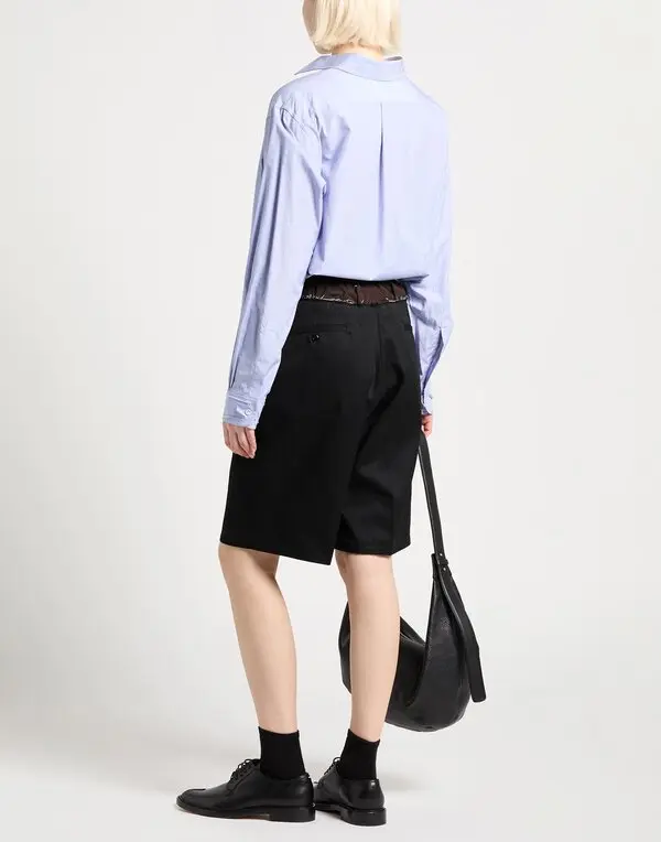 MAISON MARGIELA Two-tone Gabardine Bermuda Shorts