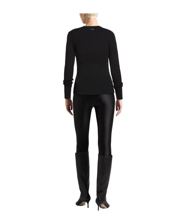 DIESEL® Solid Color Knitted Top