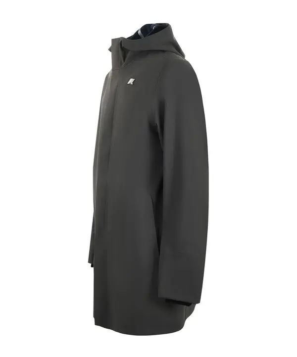 K-WAY Slim Fit Hooded Rain Coat