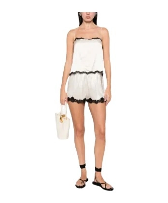 DÔEN Iona Lace-trim Shorts