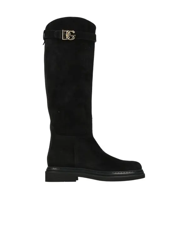Dolce & Gabbana Solid Color Long Boots