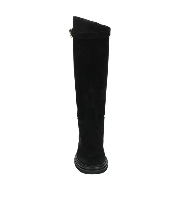 Dolce & Gabbana Solid Color Long Boots