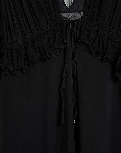 Chloé Chiffon Crepe Dress
