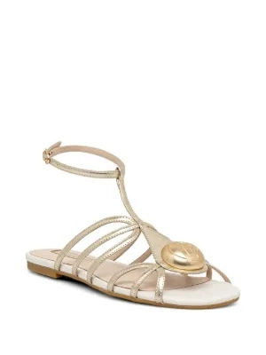 Liu Jo T-bar Logo Detail Sandals