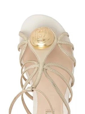 Liu Jo T-bar Logo Detail Sandals