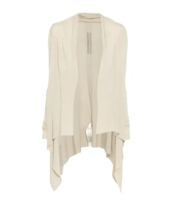 Rick Owens Wrap Cardigan With Long Sleeves