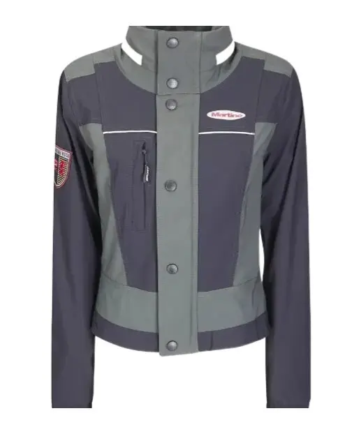 Martine Rose Paneled Logo Patch Jacket