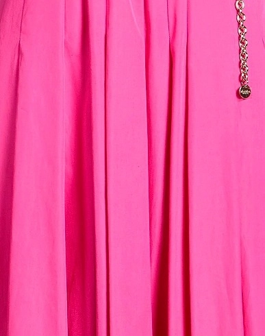 Max Mara Pleated Midi Dress With V-neck And Belt