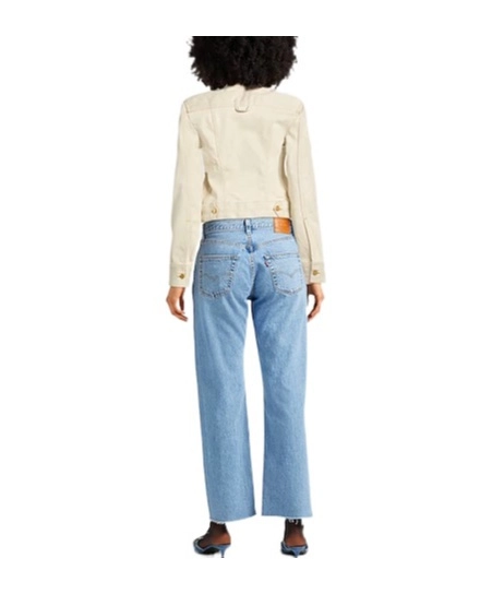 Jacquemus Solid Color Denim Jacket