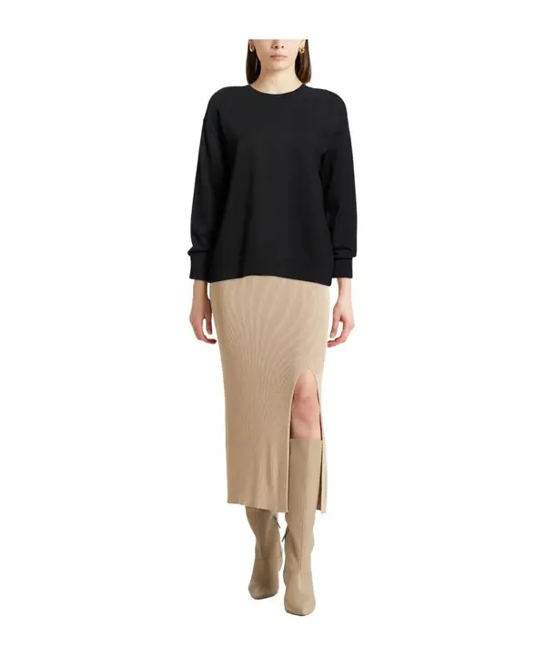 Max Mara Minimalist Long-sleeve Knit Top