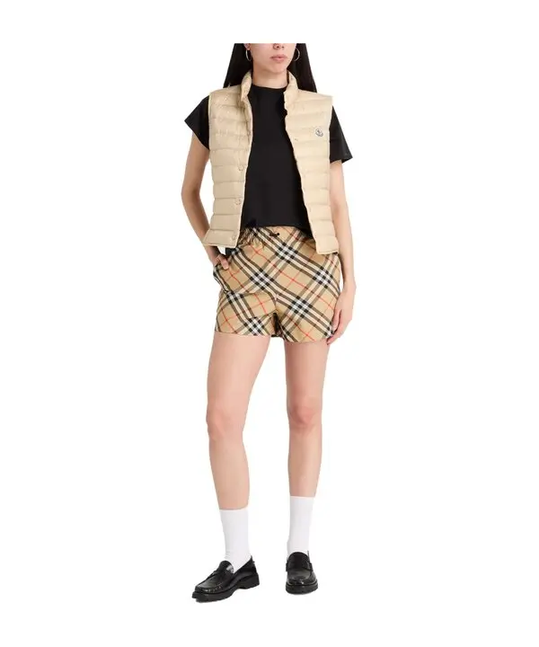 Burberry Checkered Drawstring Shorts