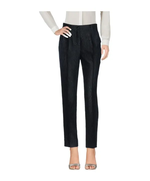 Dolce & Gabbana Solid Color Formal Trousers