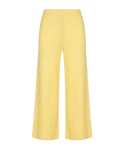 Max Mara Knitted Cropped Trousers