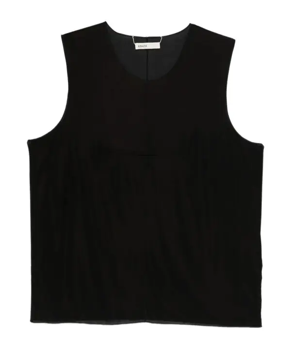 Khaite Sleeveless Crew Neck Top