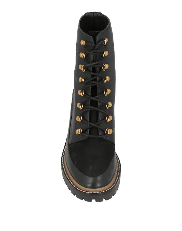 Tory Burch Minimalist Lace-up Ankle Boots