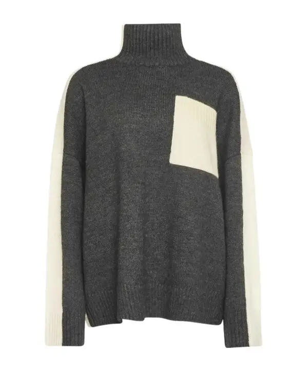 J.W.ANDERSON Panelled High-neck Sweater