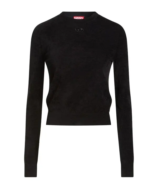 DIESEL® Simple Color Knitted Sweater