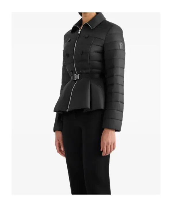 Mackage Serafina Belted Quilted Jacket - Black