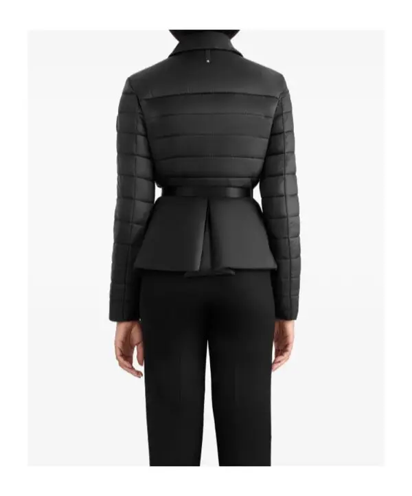 Mackage Serafina Belted Quilted Jacket - Black