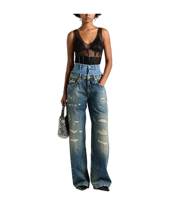 Dolce & Gabbana Loose-fitting Jeans