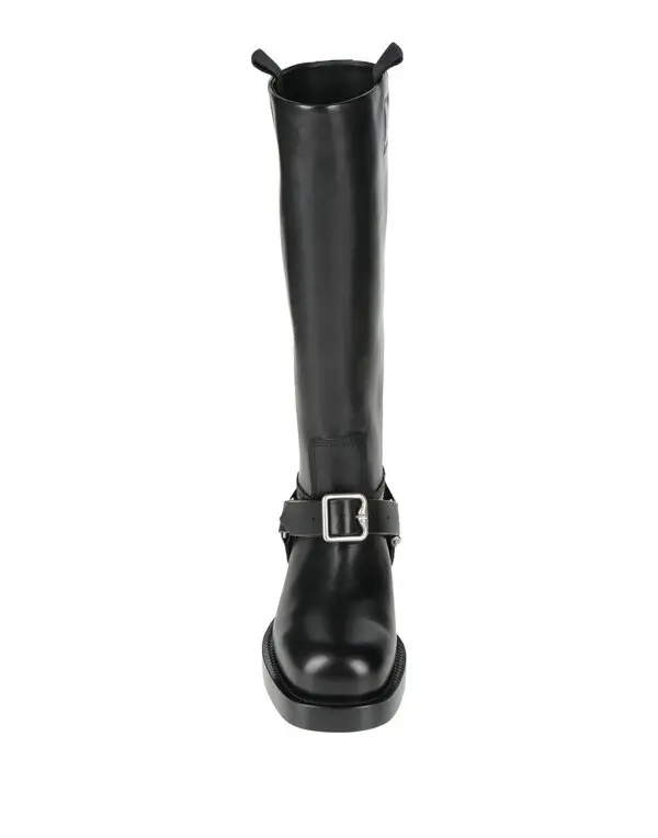 Burberry Minimalist Leather Riding Boots