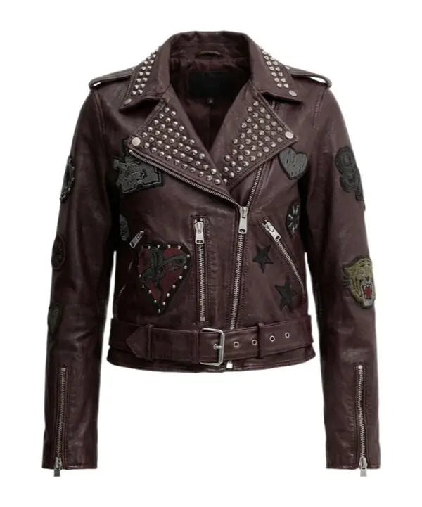 ALLSAINTS College Leather Biker Jacket