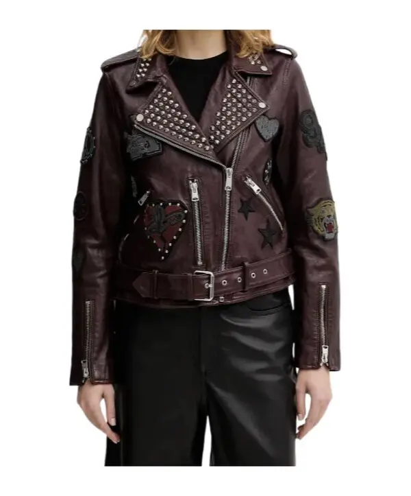 ALLSAINTS College Leather Biker Jacket