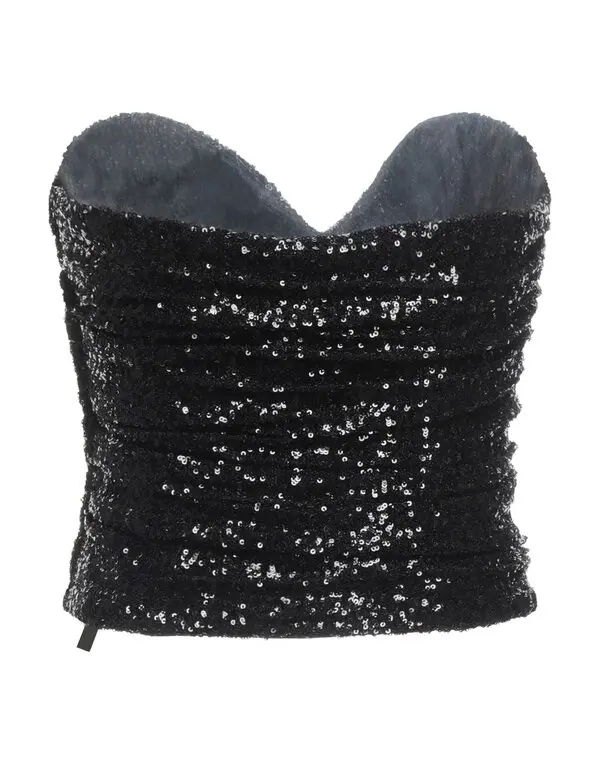 Saint Laurent Sleeveless Tulle Top