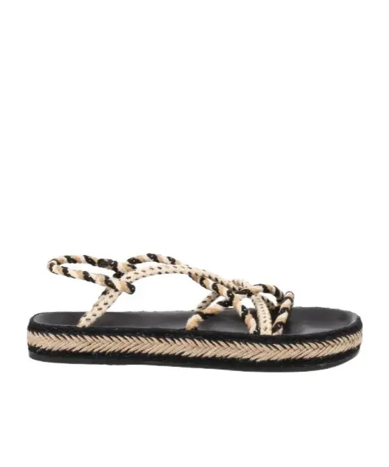 Isabel Marant Étoile Braided Rope Slingback Sandals