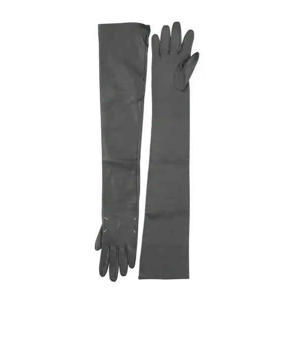 MAISON MARGIELA Two-tone Leather Gloves