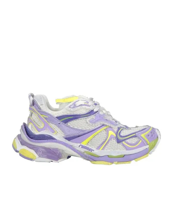 Balenciaga Multi-colored Platform Sneakers - Lilac