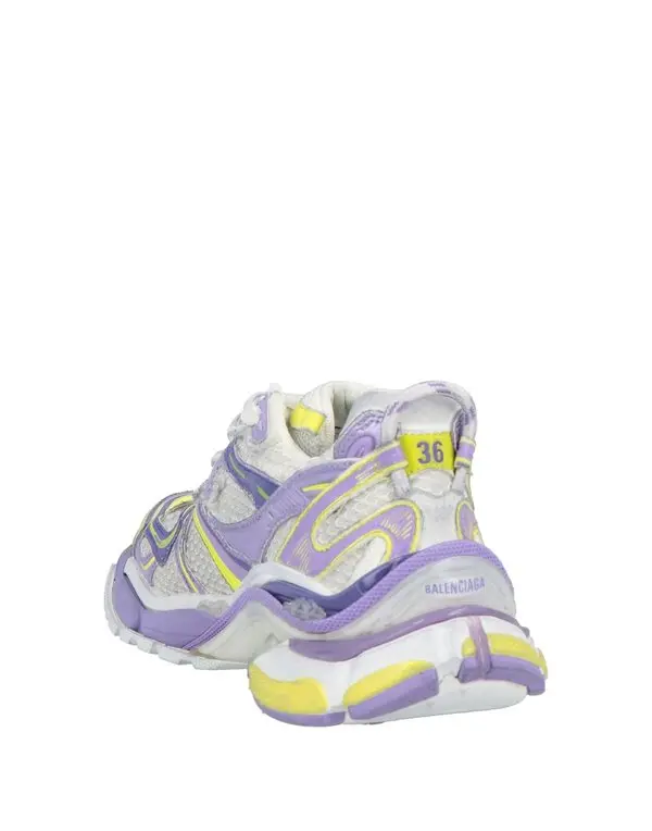 Balenciaga Multi-colored Platform Sneakers - Lilac