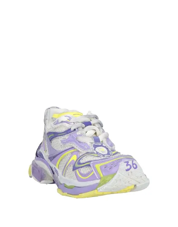 Balenciaga Multi-colored Platform Sneakers - Lilac