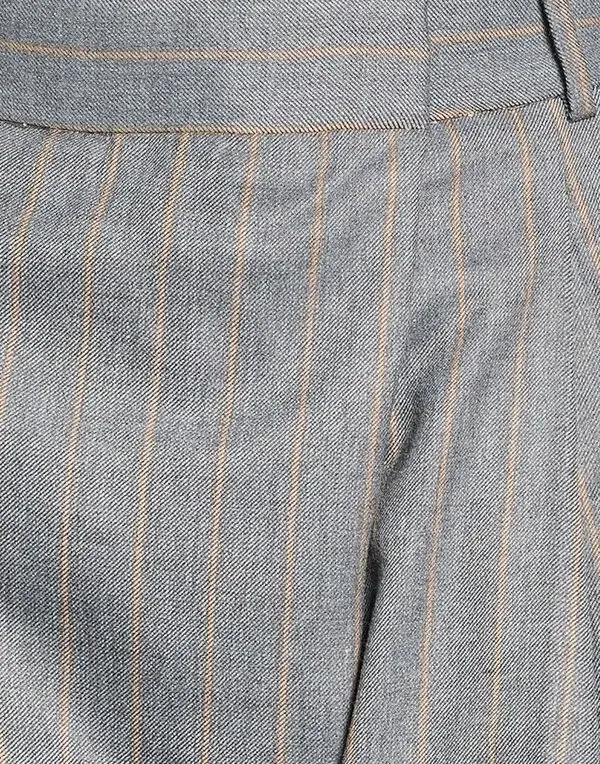 GANNI Wide Leg Striped Trousers