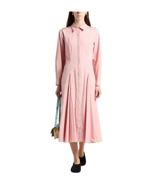 Max Mara Long Sleeve Shirt Dress