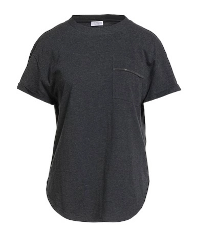 Brunello Cucinelli Solid Short Sleeve T-shirt