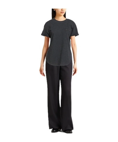 Brunello Cucinelli Solid Short Sleeve T-shirt