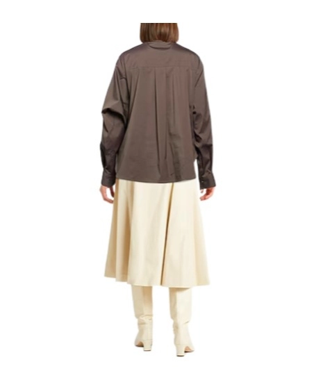 Brunello Cucinelli Minimal Solid Color Shirt