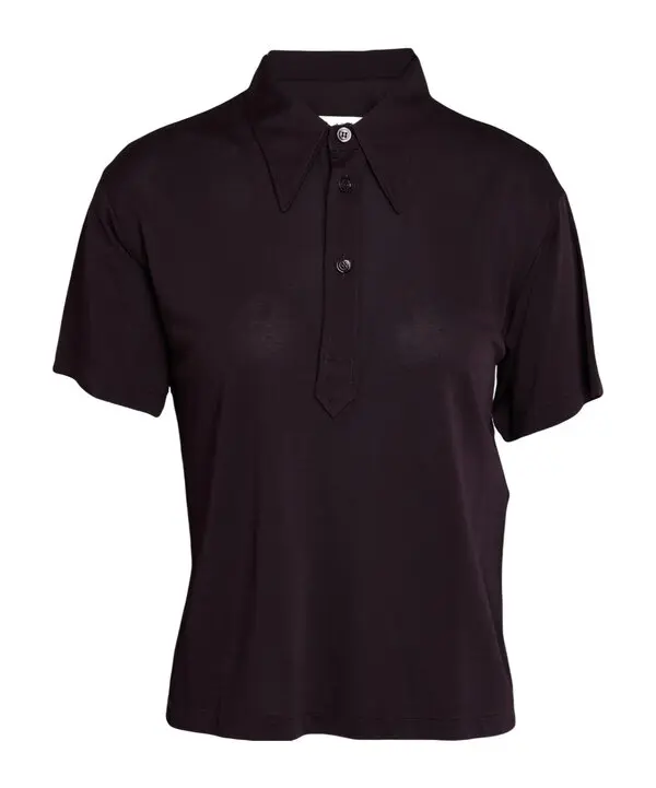 MAISON MARGIELA Short Sleeve Polo Shirt